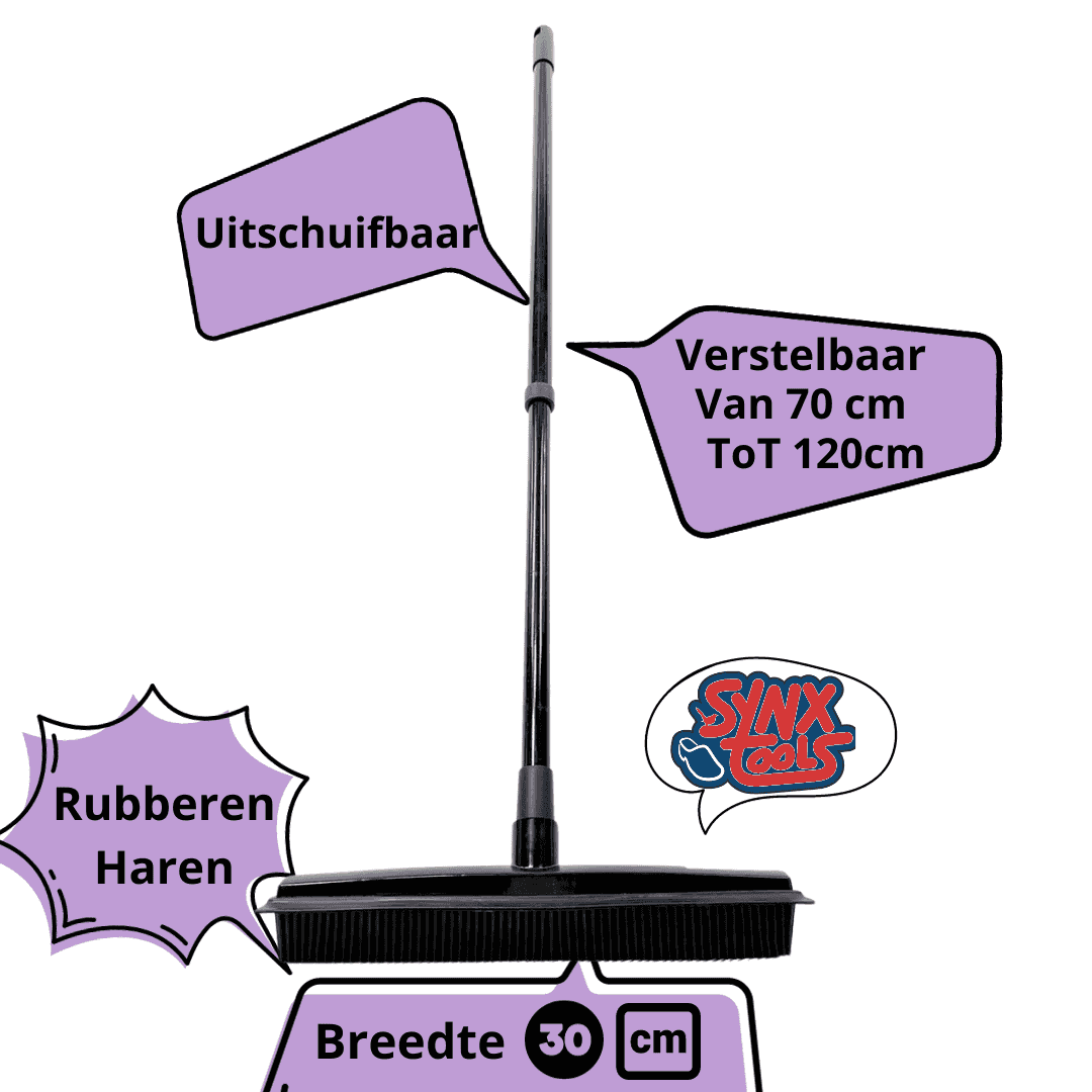 Zachte bezem kopen? Harde en zachte bezems online Bij Synx Store